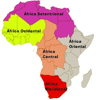 Divisão Regional da África: países, geografia, mapa e resumo